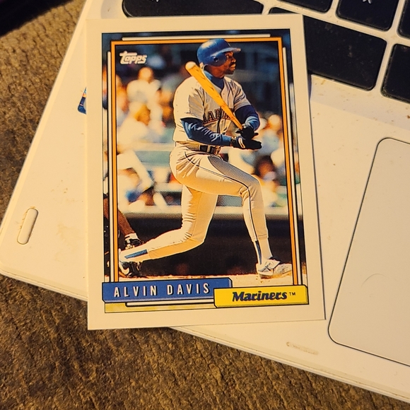 Other | Alvin Davis Baseball Card | Poshmark